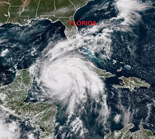 Governo da Flórida ordena Evacuação de 2,5 milhões de moradores antes ...