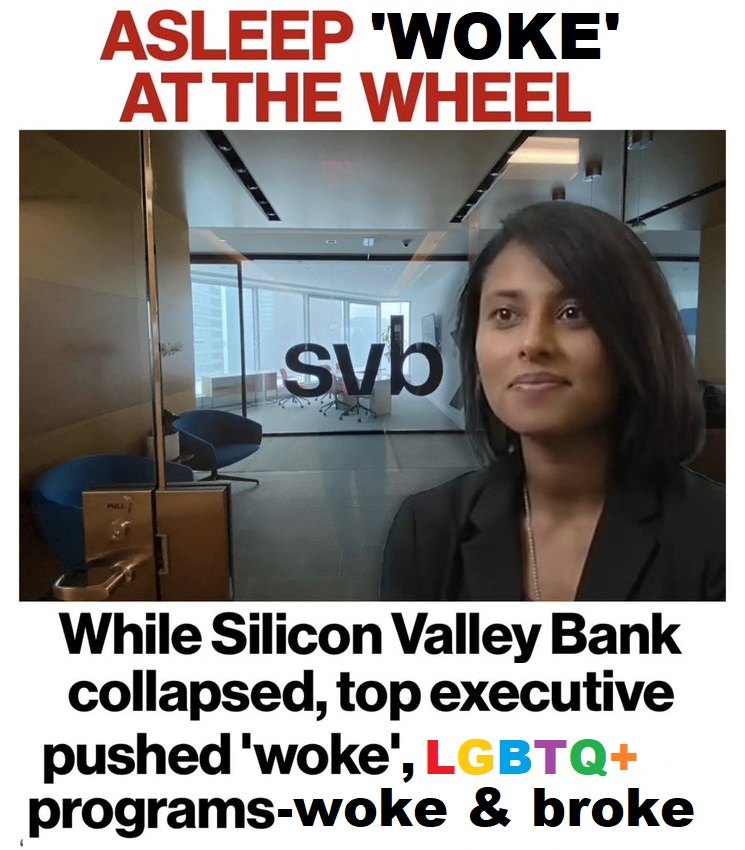 Go Woke, Go Broke: Gerente Sênior de ‘Riscos’ do falido SVB ...