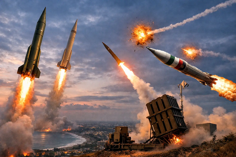 Guerra Oriente Médio: Irã dispara mísseis contra Israel que bombardeou ...